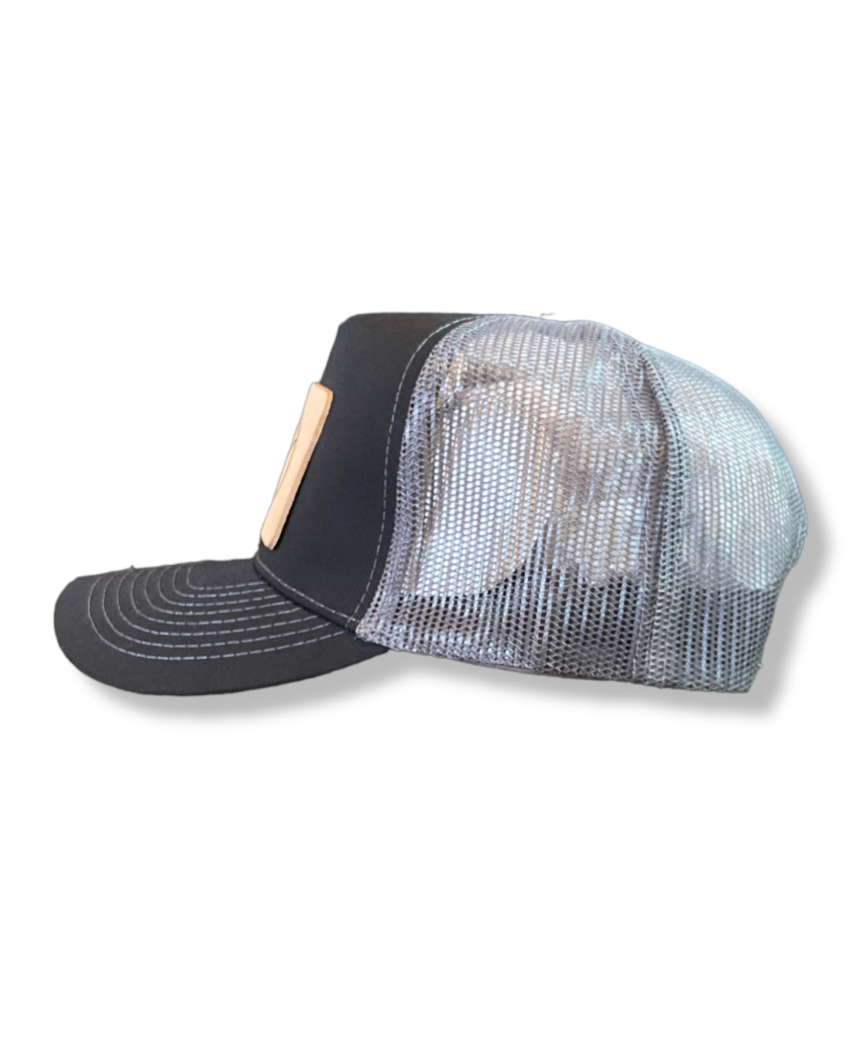 Sam Houston State University Black Trucker Hat - Oxbow Leather