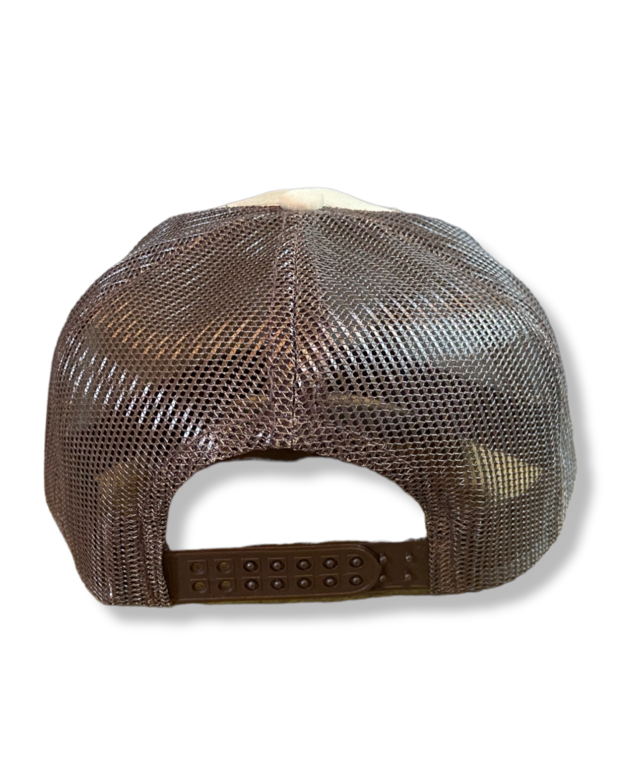 Oxbow Leather Longhorn Trucker Cap - Khaki - Oxbow Leather