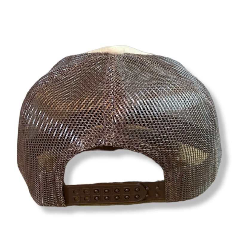 Cobra C112F Custom Khaki & Coffee Trucker Hat - Personalized - Oxbow ...