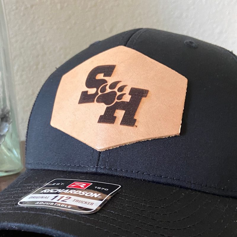 Sam Houston State University All Black Hat - Oxbow Leather